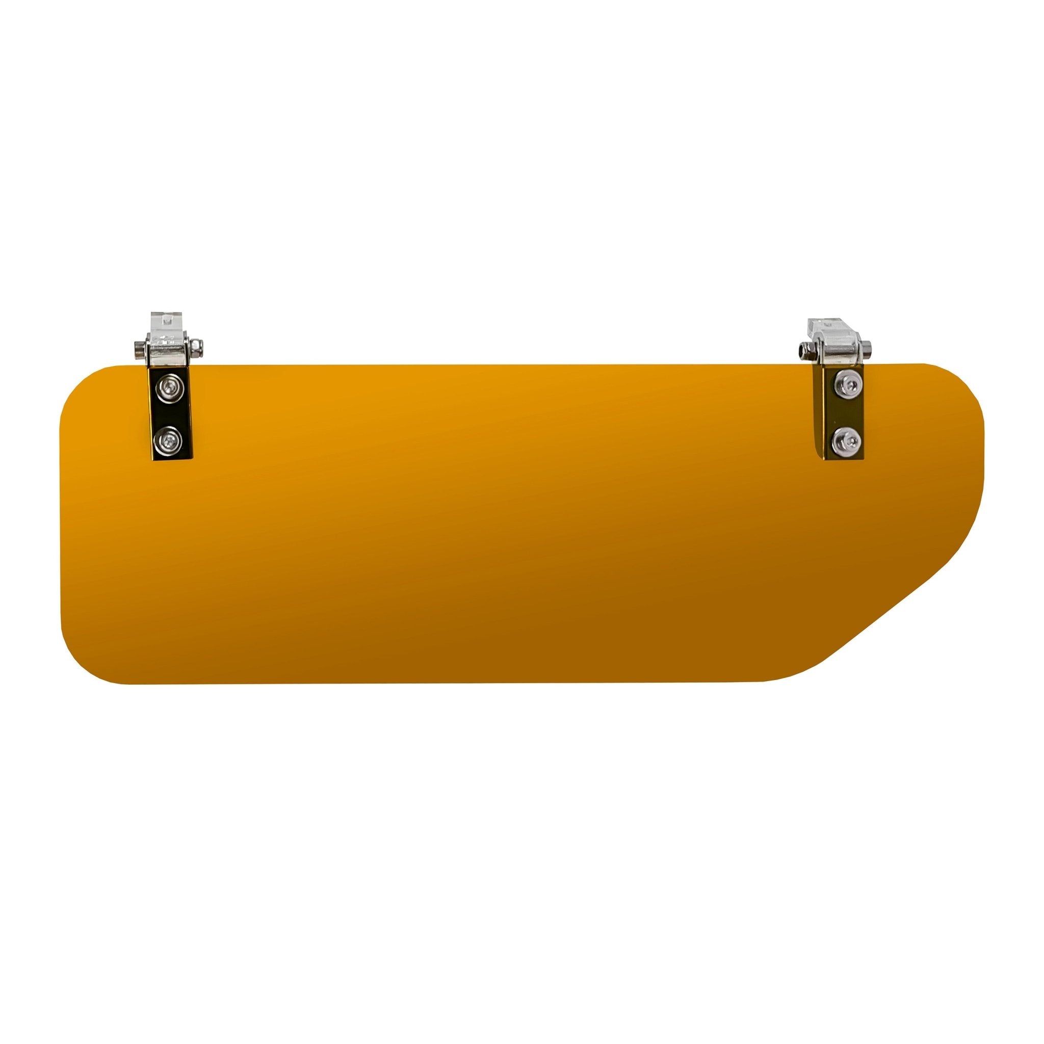 Orange Sun Visor Half Curve Screens For Classic Cars - Classic Gent