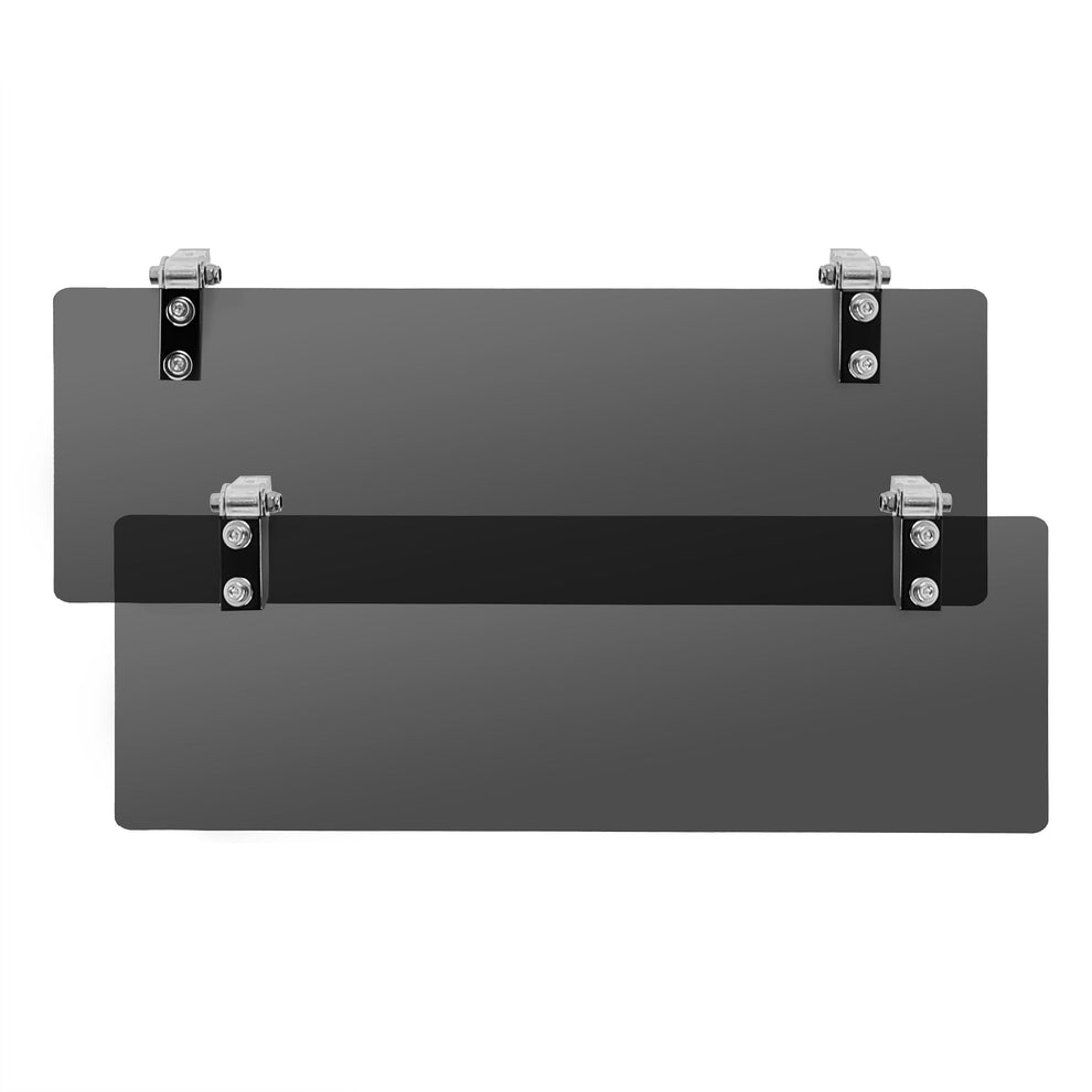 Smoked Grey Sun Visor Screens For Classic Cars - Classic Gent